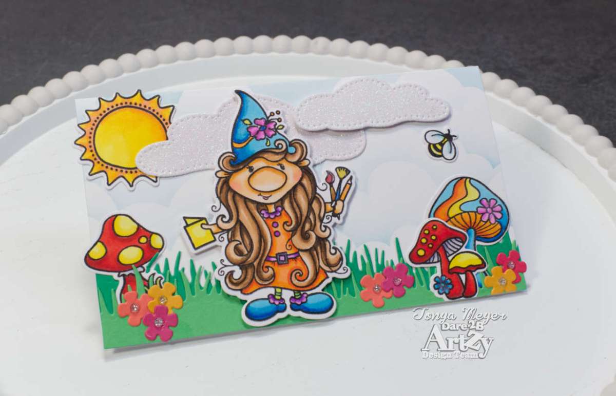 Spring Scene Card | Krafty Enchantments